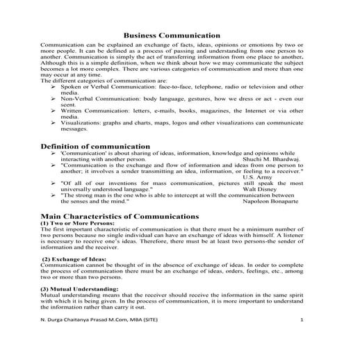CHAPTER 7 : Communication services- NIOS BUSINESS STUDIES | PPTX