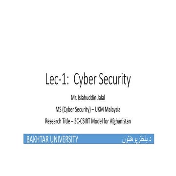 Cyber Security Lec 1 Ppt