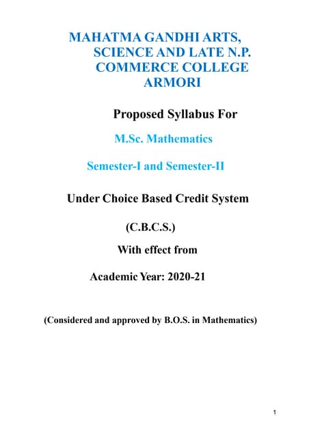 BSC Mathematics Sem III & IV syllabus.pptx