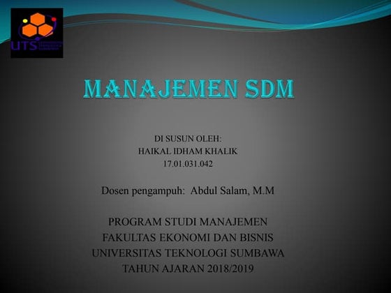 Contoh Power Point Pengenalan Diri | PPTX