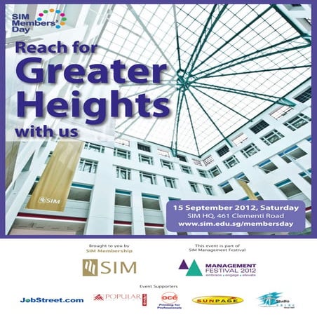 SIM Members Day - 15 Sep 2012 | PDF