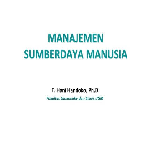 MSDM-Hani Handoko.ppt