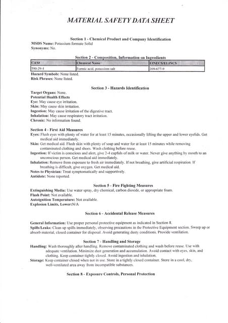 CIP 100 MSDS EN.pdf | First Aid | Injuries