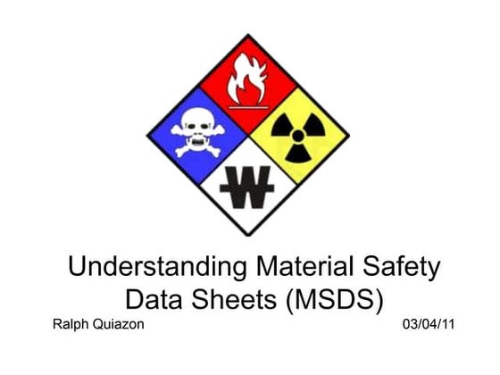 Msds training | PPT