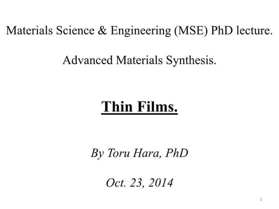 Dye Sensitized Solar cell (DSSC) | PPT