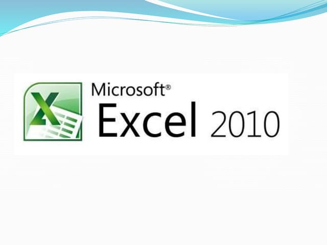 Ms excel ppt presentation | PPT Ms excel ppt presentation | PPT