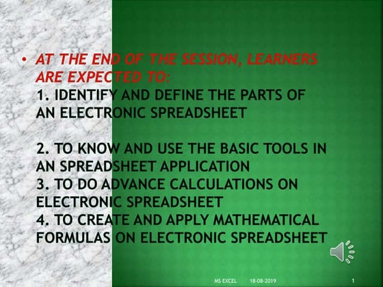 Basic Excel PPT Presentation.pptx