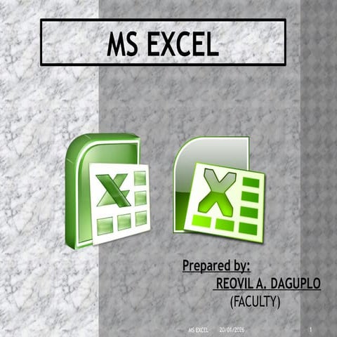 Basic Excel PPT Presentation.pptx
