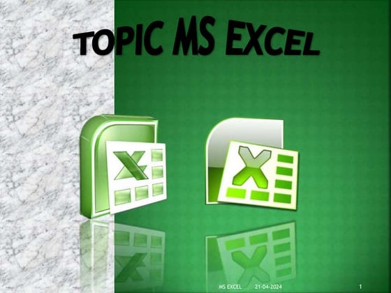 Basic Excel PPT Presentation.pptx