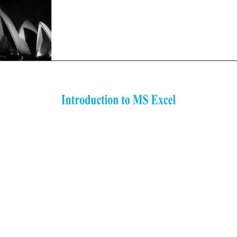 Ms Excel Module4 1 Ffor Beginners Yo Pptx