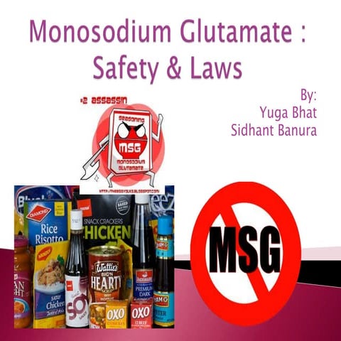 Msg | PPTX | Chemistry | Science