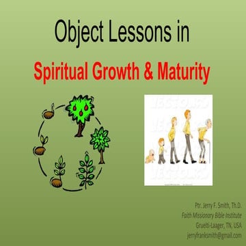 PCL Spiritual Growth and Maturity | PDF