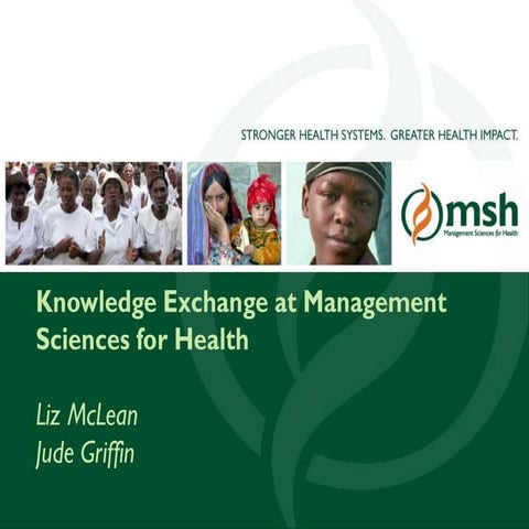Hss approach msh, usaid lmg project | PDF