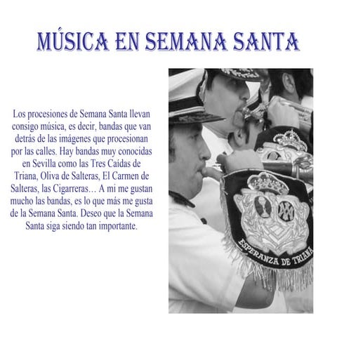 MúSica En Semana Santa | PPT