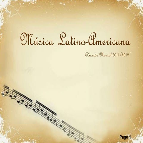 Música latino americana | PPT