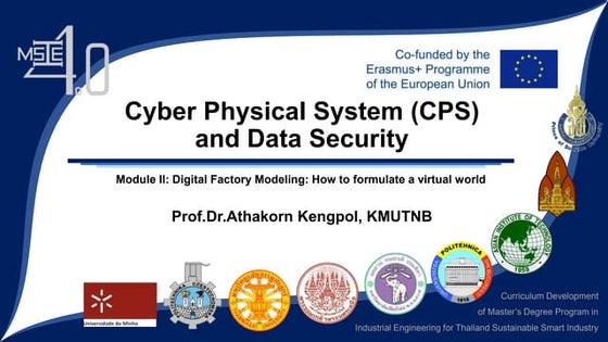 LECTURE presentation on Cyber-Physical Systems | PPT