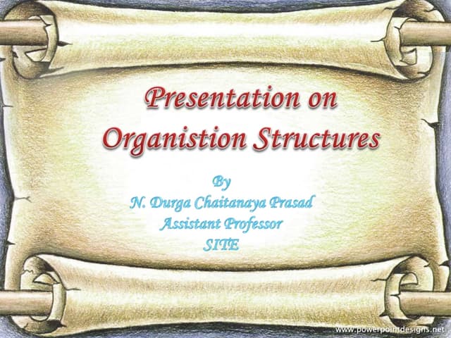 ORGANIZATIONAL STRUCTURE AND DESIGN | PPT