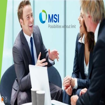 MSI Americas | PPTX