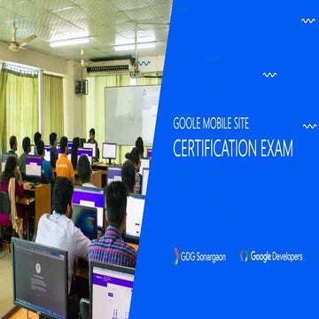 mSite exam presentation - GDG Sonargaon | PPTX