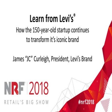 Learn from Levi's: How the 150-year-old startup continues to transform ...
