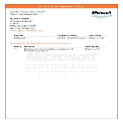 MCP Transcript | PDF | Technology & Computing