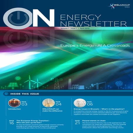 MSLGROUP EMEA Energy Newsletter April 2012 | PDF | Power and Energy ...