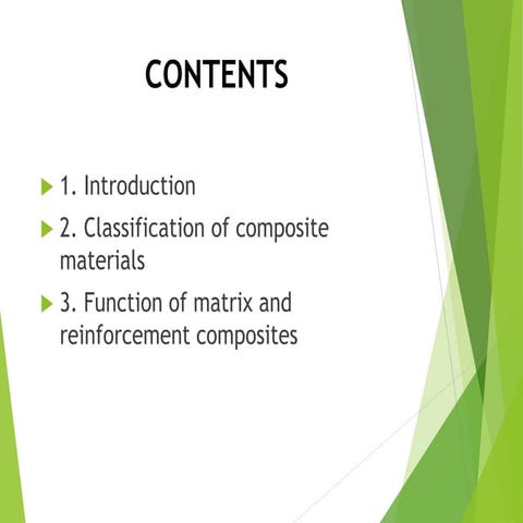 Classification of composites and it's explanation | PDF