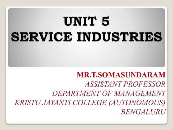 Somasundaram T presentations