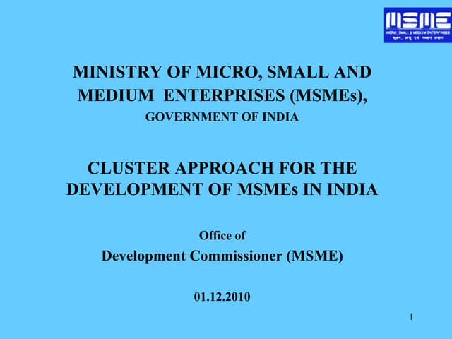 ppt on micro small and medium enterprises | PPTX