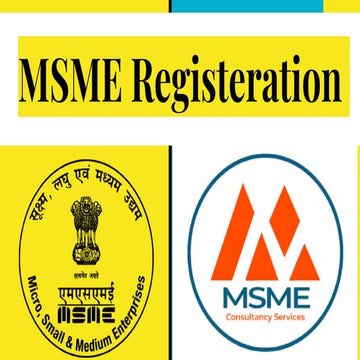 Apply for MSME certificate online | PPTX