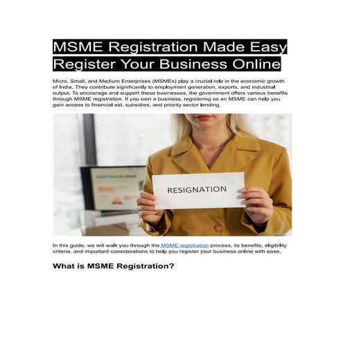 MSME Registration Made Easy Register Your Business Online.pdf