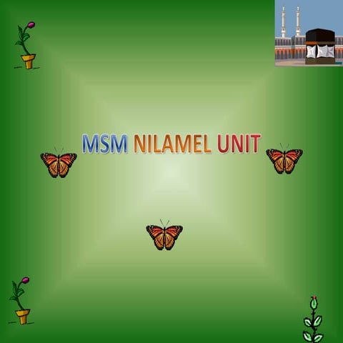 Msm nilamel unit | PPT