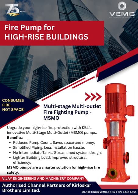 High-Performance Fire Fighting Pumpsets | PDF