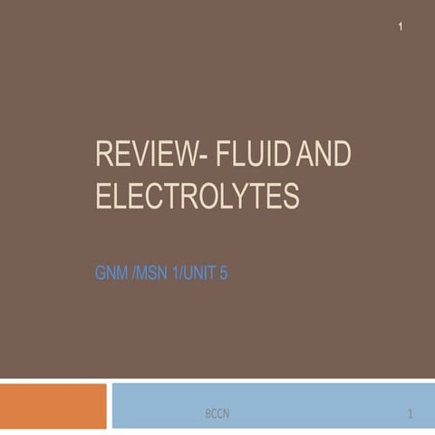 Msn1 unit 5 notes | PPTX