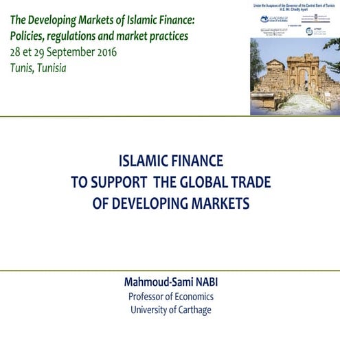 Islamic Finance For Trade Development | PDF