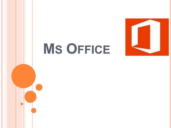 History of ms office | PPTX | Desktop Publishing | Computer Software ...