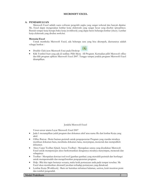 Ms Office Excel Pdf