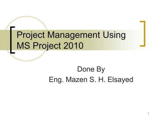 How to change working days and time in MS Project? | PDF