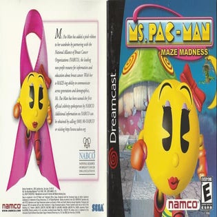 Ms pac man maze madness manual ntsc dreamcast | PDF