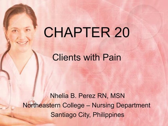 Nursing management of pain | PPTX
