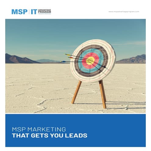 MSP marketing that get you leads | PDF