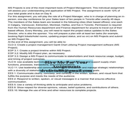 MS Projects is one of the most important tools of Project Ma.pdf