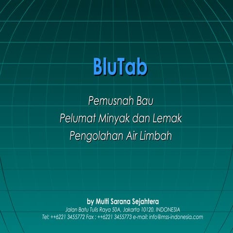 Blu Tab (my_dea@yahoo.com) | PPT