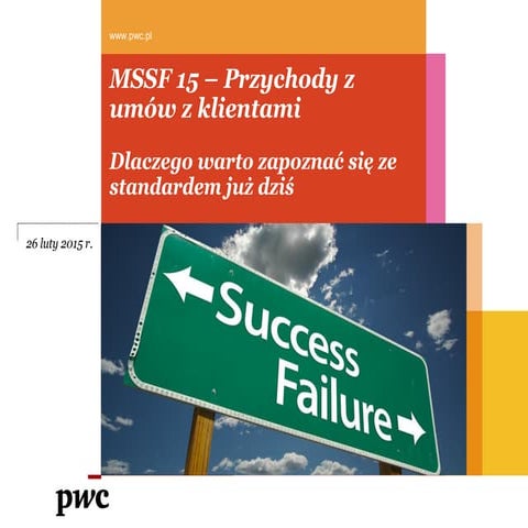 MSSF15 przychody z umów z klientami | PDF