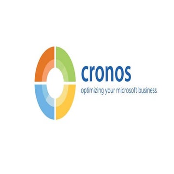 Cronos Seminar 28 May 2015 | PPT