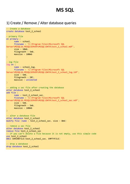 SQL QUESTIONS FOR CLASS XII CS AND IP STUDENTS | DOCX