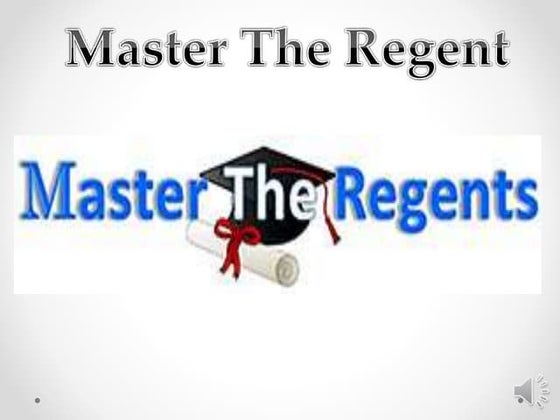 Regents prep New York - NYS regents exams | PPT