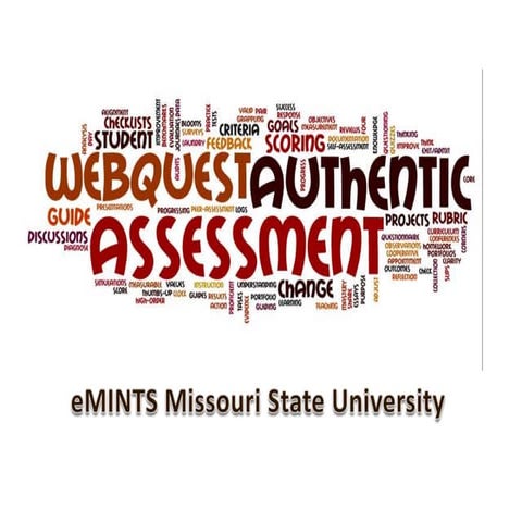 WebQuest with Authentic Assessment | PPTX