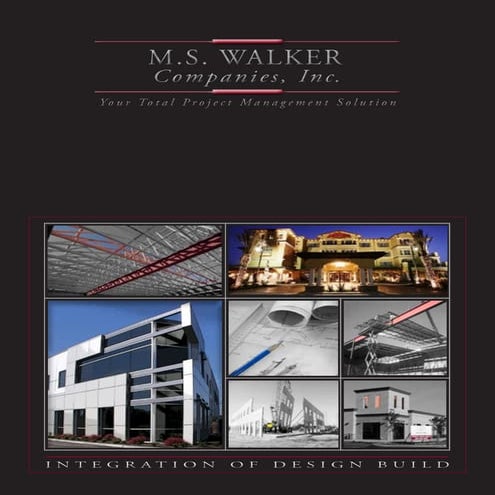 M.S. Walker: Company Brochure | PDF