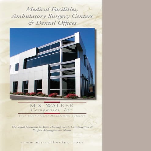 M.S. Walker Medical Brochure | PDF
